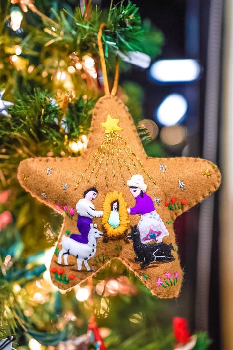 Nativity Star Ornament Bought Beautifully