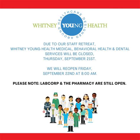 Whitney M Young Jr Health Center On Linkedin Reminder All Whitney