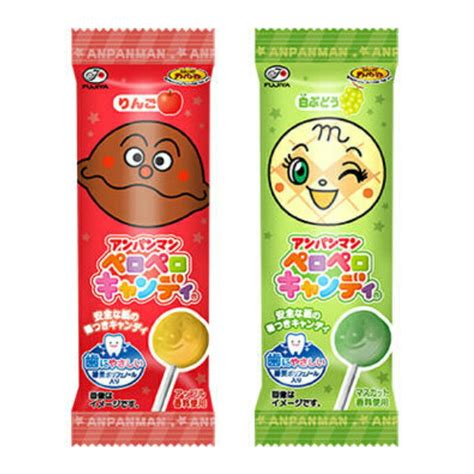 【楽天市場】不二家 1本 アンパンマンペロペロキャンディ 25入 ＠：ゆっくんのお菓子倉庫