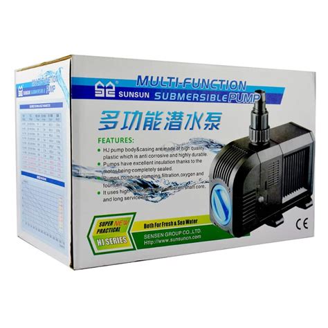 Sunsun Multi Function Submersible Submersible Pump HJ 4500 Easypets