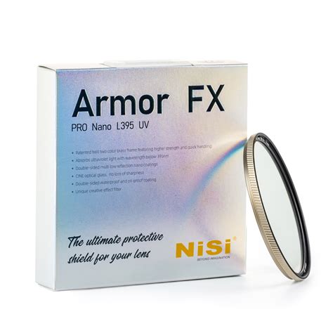 Filtro UV L NiSi Armor FX PRO Nano Coating NiSi Italia NiSi Optics NiSi Filters