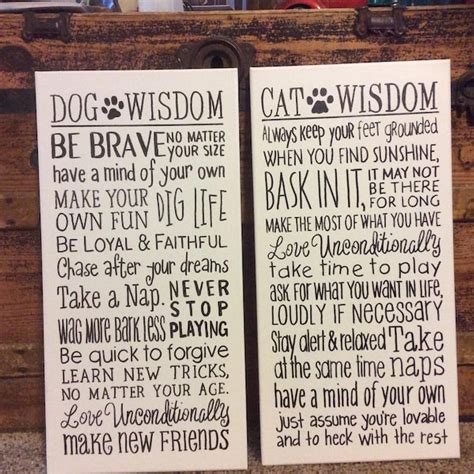 Dog Wisdom Etsy