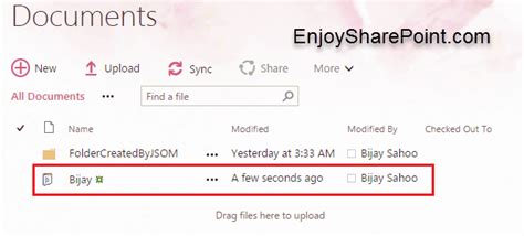 JavaScript Client Object Model JSOM In SharePoint