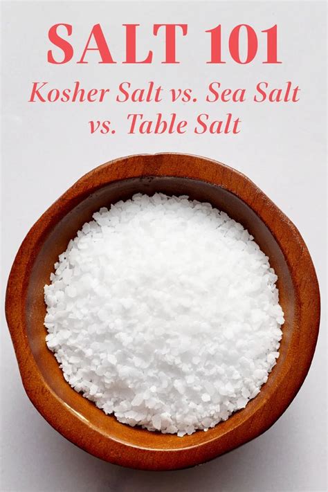 Today Im Diving Into The Differences Between Kosher Salt Vs Sea Salt