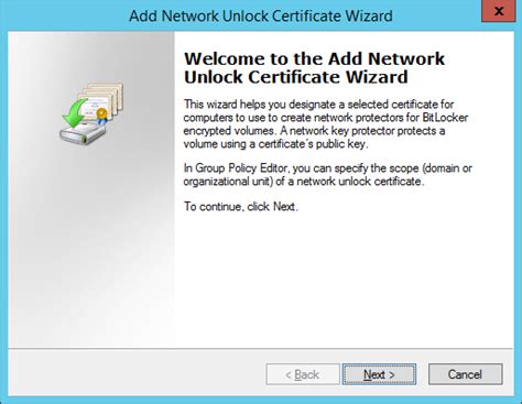 Bitlocker Network Unlock Kumbf