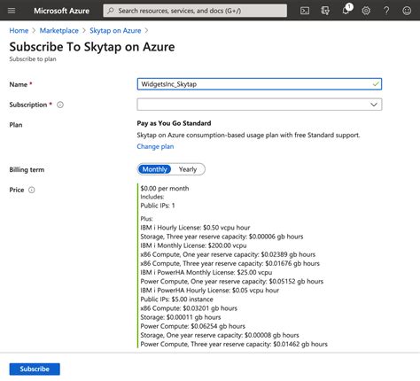 creating a skytap on azure account skytap