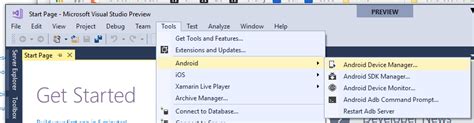 Xamarin Visual Studio Not Showing Installed Android Api Levels Stack Overflow