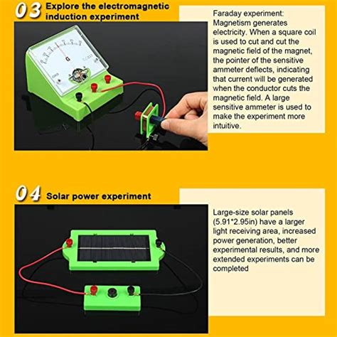 Physics Science Lab Electric Circuit Kit DIY Electric Circuit Kit Experiment Babes Physics