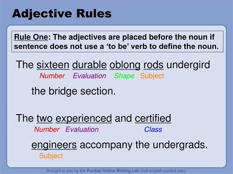 Ppt Adjective Issues For Esl Writers Powerpoint Presentation Free