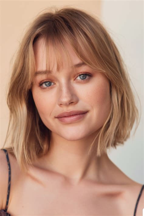 25 Trendy Haircuts With Bangs For 2025 Layers Round Faces Fine Hair