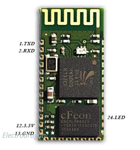 Bc04 B Bt Bluetooth Transceiver Module Electrodragon