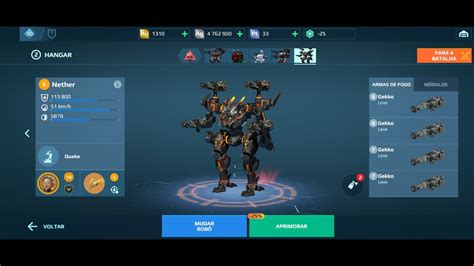 War Robots Gameplay Nether Gekko YouTube