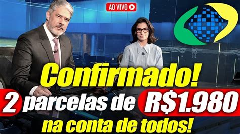 INSS SAIU no DIÁRIO OFICIAL 2 parcelas de 1 980 na sua CONTA VEJA