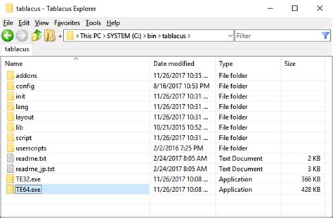 Gridlines Tablacus Explorer Add On