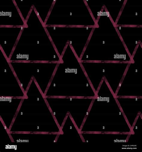 Abstract Geometric Seamless Triangle Pattern For Fabrics And Packaging And Ts And Cards And