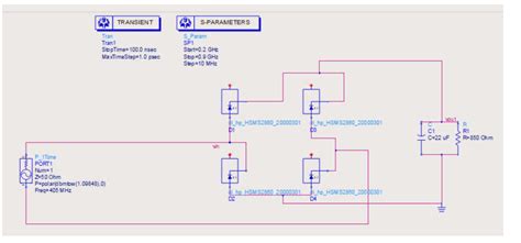 In The Attached Picture There Is A Rf Rectifier
