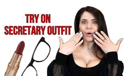 The Elegance Of Office Secretary S Stocking Story Josephine Secretary Outfits Try On