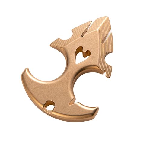 2025 New Argus Full Brass Self Defense Push Dagger Knuckles Cakra Edc