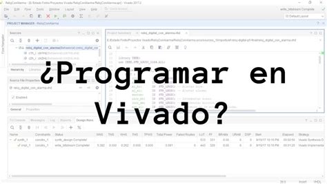 Cómo programar VHDL en Vivado YouTube