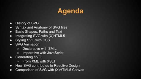 SVG Scalable Vector Graphics PDF
