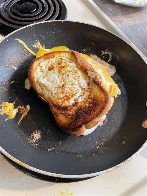 Eggs In A Basket Grilled Cheese Rpics