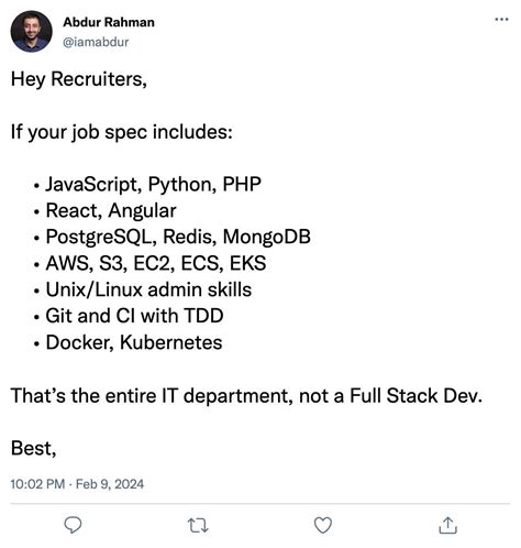 pavan kumar on linkedin even for qa also these skills are mentioned