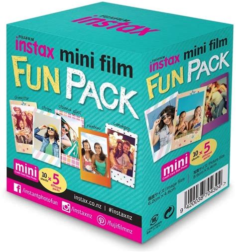 Fujifilm Instax Mini Film 50 Pack At Mighty Ape Australia