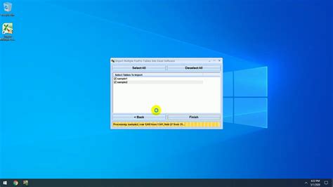 How To Use Import Multiple FoxPro Tables Into Excel Software YouTube