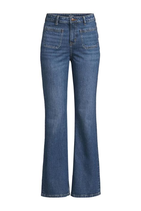 Ruby High Waist Flared Jeans Donkerblauw Wehkamp