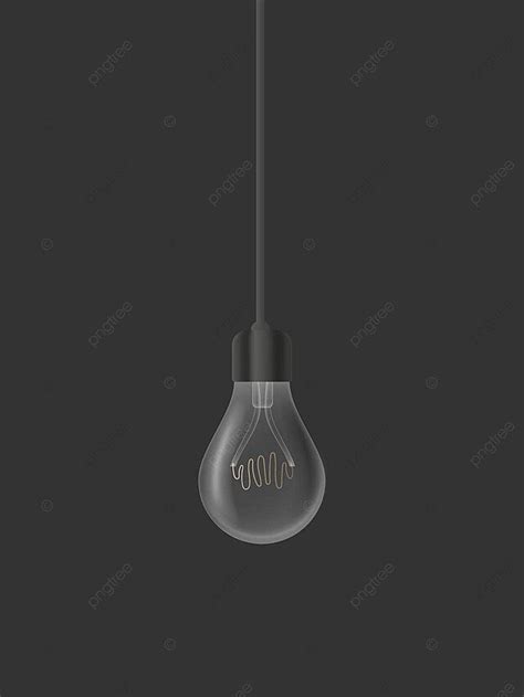 Loftstyle Light Bulb In Vector Art With Realistic Details And Turned