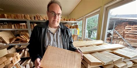 Ein Leben Für Den Guten Klang Der Spardorfer Andreas Sandner Handelt Weltweit Mit Tonholz