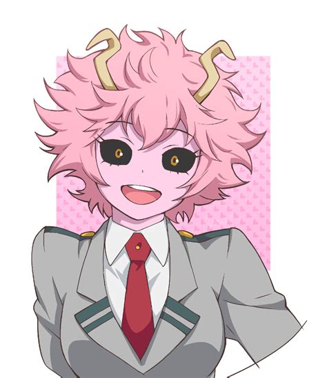 Safebooru 1girl Ashido Mina Black Sclera Blazer Boku No Hero Academia