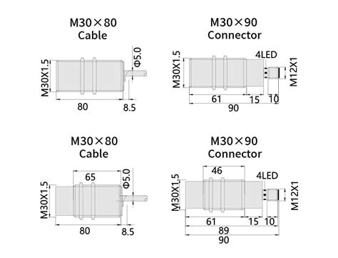Bedook Inductive Proximity Sensor Analog M30 Bedook