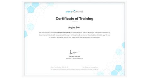 Argha Sen On Linkedin Successfully Completed The Getting Into Ui And Ux