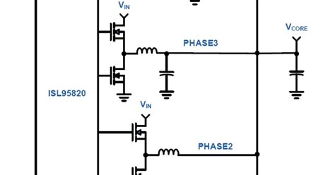 Isl95820 Green Hybrid Digital Four Phase Pwm Controller For Intel Vr125™ Cpus Renesas