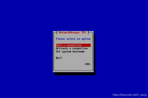 Linux网络管理nm Connection Editor窗口没有选项 Csdn博客