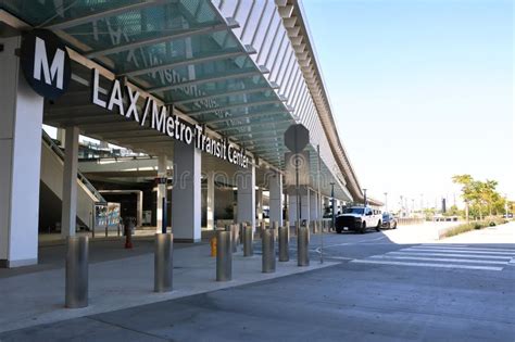 Los Angeles California Lax Metro Transit Center Intermodal Transport