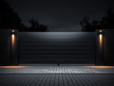 Modern Entrance Gate Forged Of Steel Ideovo Architektura
