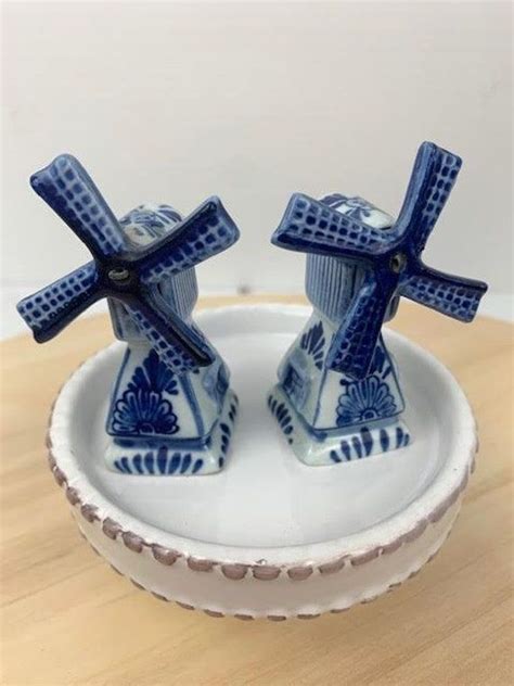 Delph Hollland Vintage Windmill Pottery Napkin Holder Artofit