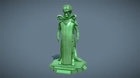 Alien For 3d Printing Buy Royalty Free 3d Model By Crazysculptor