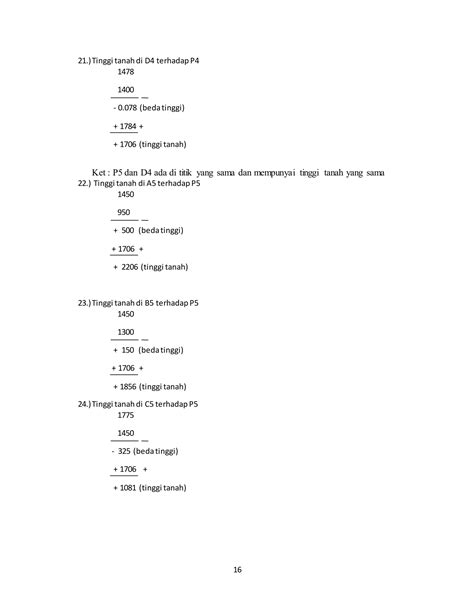 Ilmu Ukur Tanah Pengukuran Polygon Tertutup Docx