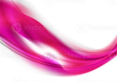 Abstract Smooth Pink Curved Waves PNG