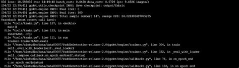 新版本训练报错 Issue PaddlePaddle PaddleDetection GitHub