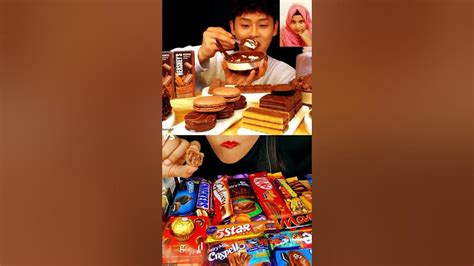 Asmr Chocolate Eating Challenge Video With Indian Vs Korean 🍫🔥