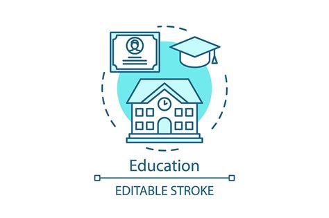 Education Turquoise Concept Icon Masterbundles