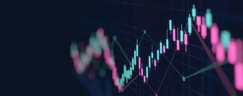 네온 라이트 컬러 배경에 주식 시장에서 업 트렌드 라인 촛대 차트와 추상 금융 그래프 금융에 대한 스톡 사진 및 기타 이미지 금융 그래프 데이터 Istock