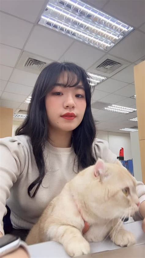 今天帶我家米茶上班💛🤎 實習生：我肚子很容易餓，一天要吃七顆粽子 我：一天七顆？ 米茶：（站起來）我也要！（？）