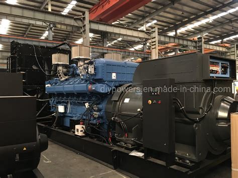 3000kva Electric Power Container Mtu Diesel Generating Set China