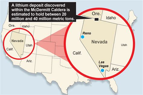 Lithium Deposit Found In US McDermitt Caldera