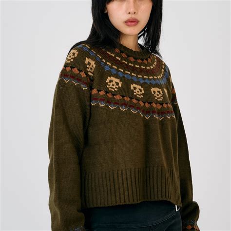 Hamlet Grunge Fair Isle Knit The Ragged Priest